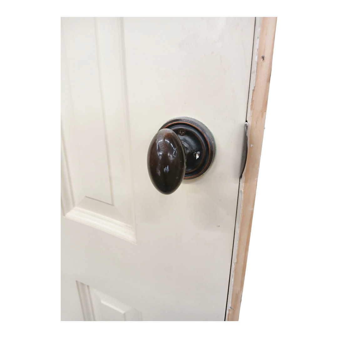 42669 Prehung 4-Panel Cream Color Interior Door 23.75"W - Bud's Warehouse
