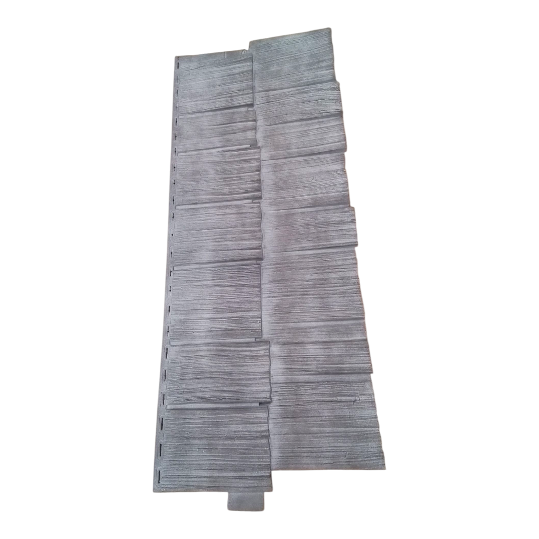 42886 Novik Hand-Split Shake Basalt Vinyl Siding 48.38"L - Bud's Warehouse