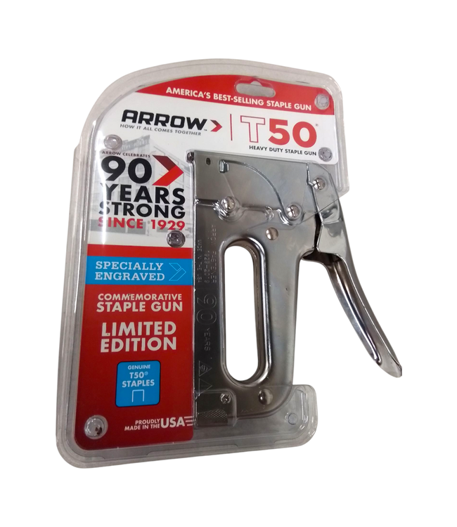 43386 Arrow T50 Heavy-Duty Manual Staple Gun - Bud's Warehouse