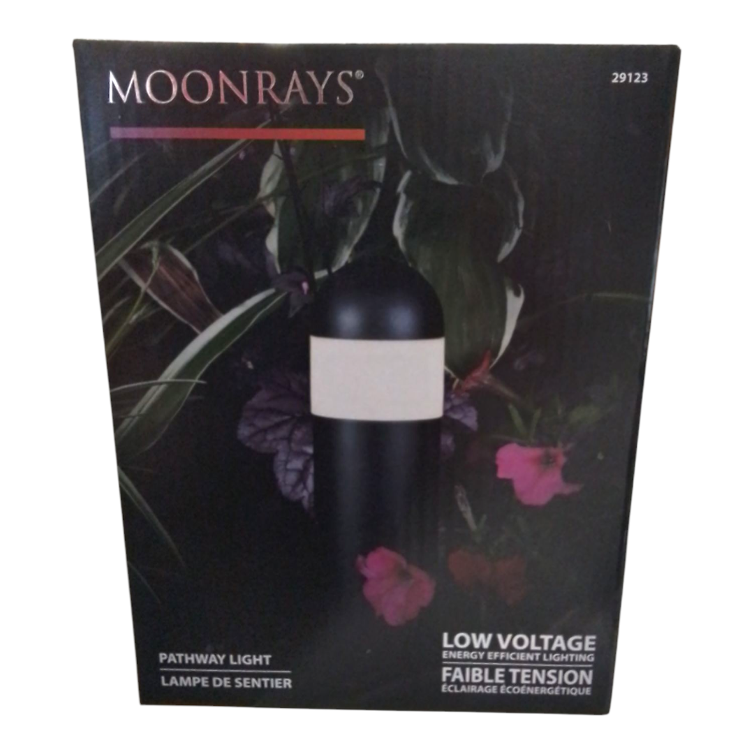 43688 Moonrays Black Bollard Stake Light - Bud's Warehouse