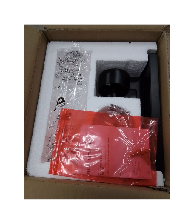 43776 Cattleya 4.75"W Black Wall Sconce - Bud's Warehouse