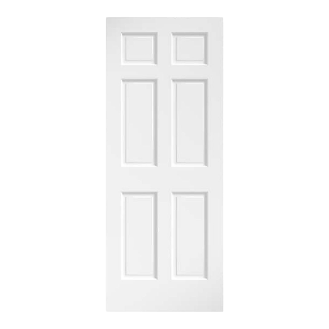 44022 Eightdoors Smooth White 6-Panel Interior Door 24"W - Bud's Warehouse