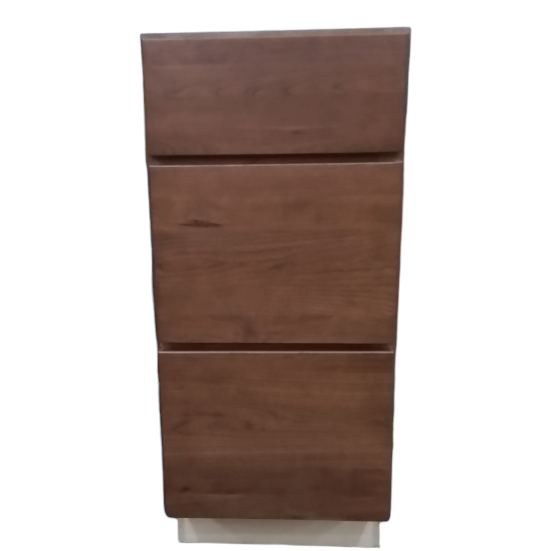 44139 Chestnut Drawer Bank 15"W - Bud's Warehouse