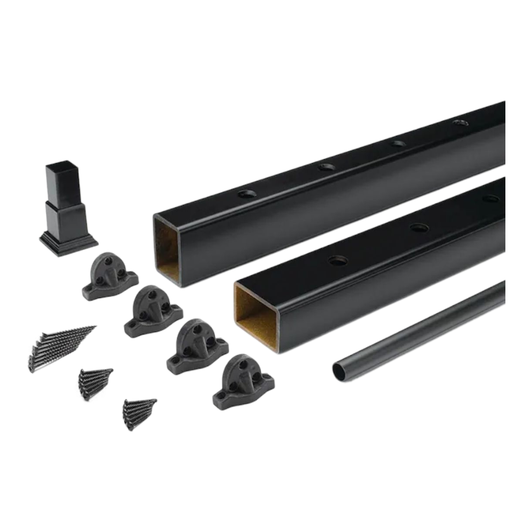 44257 Trex 36" Charcoal Black Square Composite Balusters - Bud's Warehouse