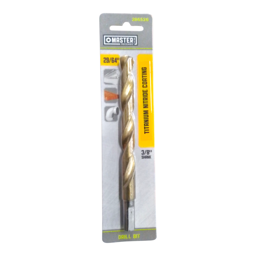 44658 Master Mechanic 3/8-in Shank 29/64-in Drill Bit - Bud's Warehouse
