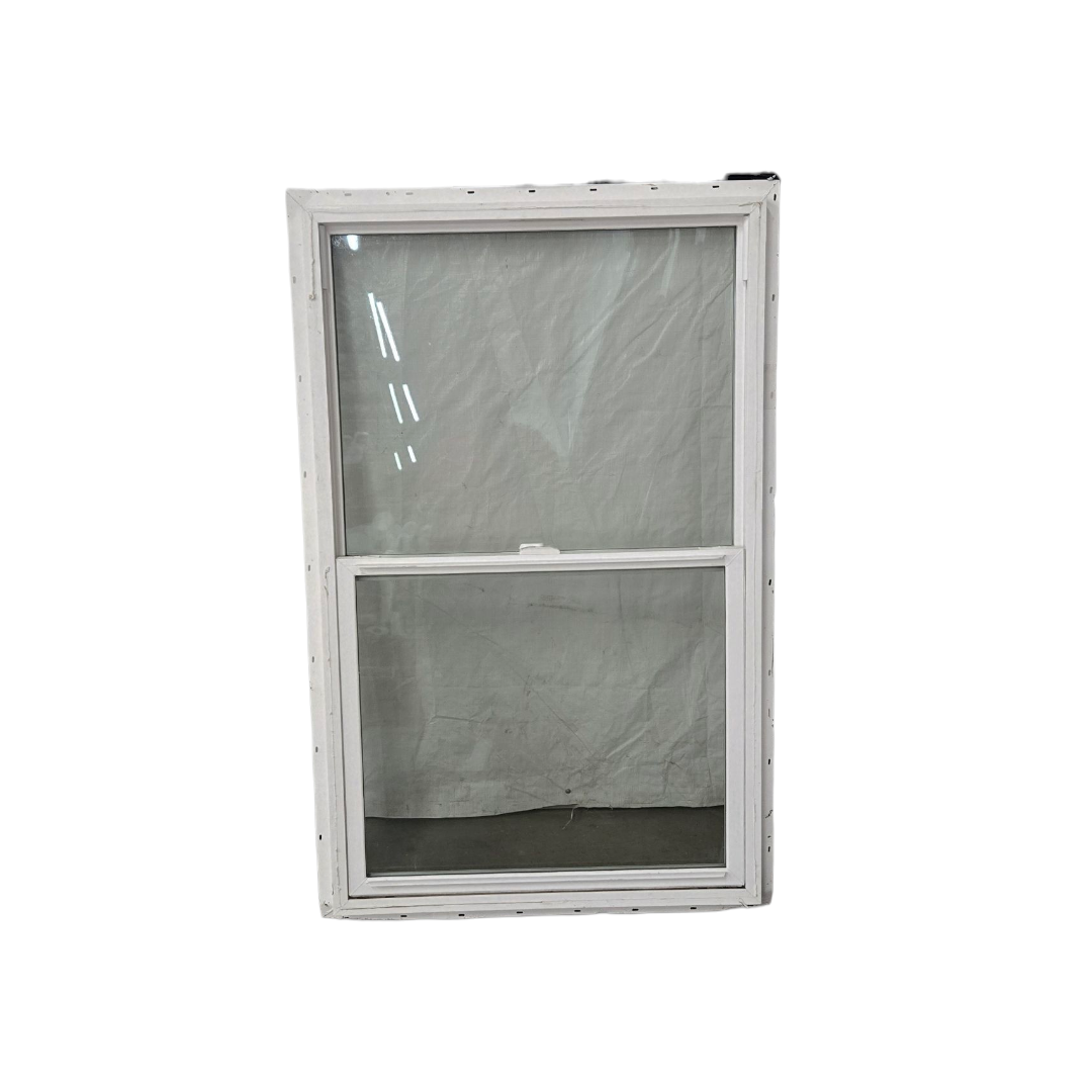 44703 White Vinyl Vertical Slider Window 30"W - Bud's Warehouse