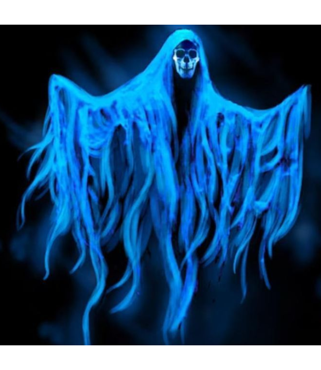 46720 Haunted Living LED Blue Ghost Projector - Bud's Warehouse