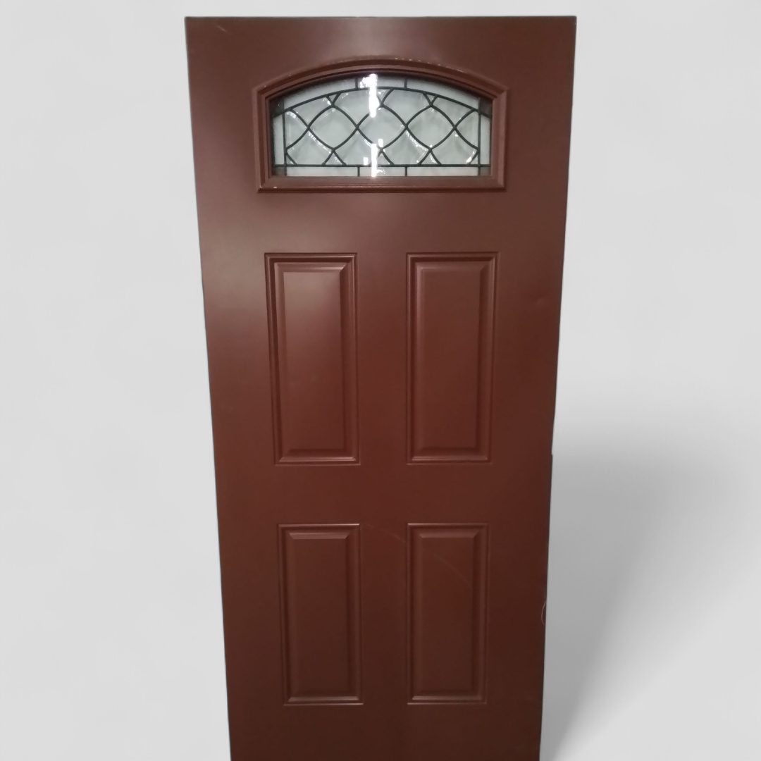 47023 Sheldon Umber 1/4 Lite Exterior Door 35.75" x 79" - Bud's Warehouse
