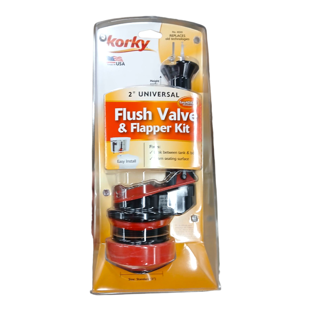 43629 Korky 2-in Plastic Universal Fit Flush Valve - Bud's Warehouse