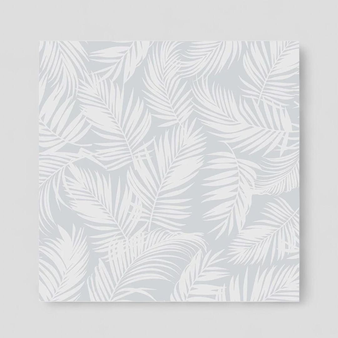 48103 Style Selections Etched Palm Sidelight - Bud's Warehouse