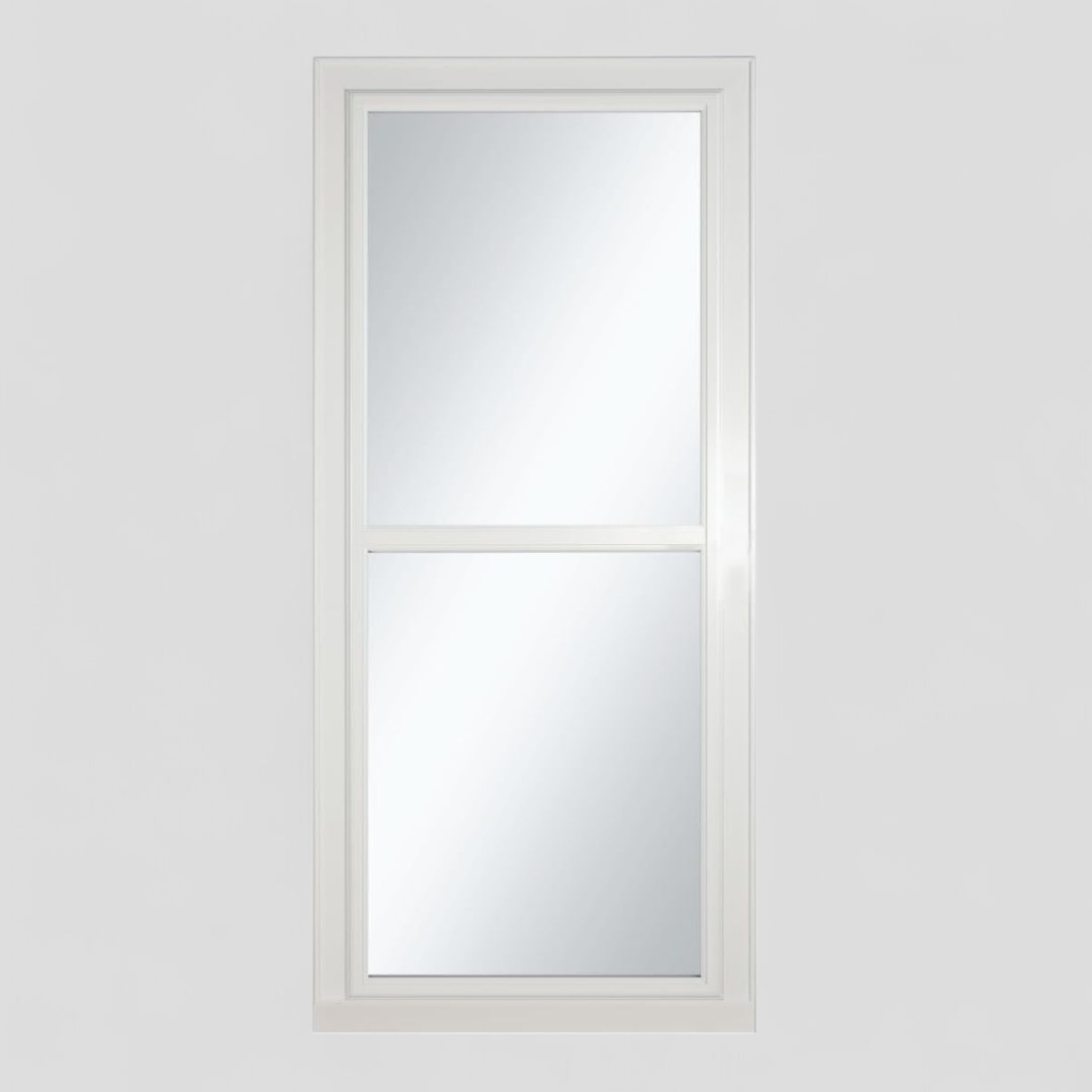 48310 Larson Easy Vent White 34‑in × 81‑in Storm Door - Bud's Warehouse