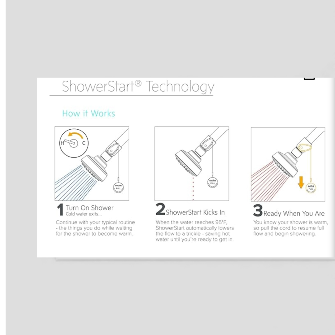 48629 Evolve Chrome Road Runner ii Shower Head - Bud's Warehouse