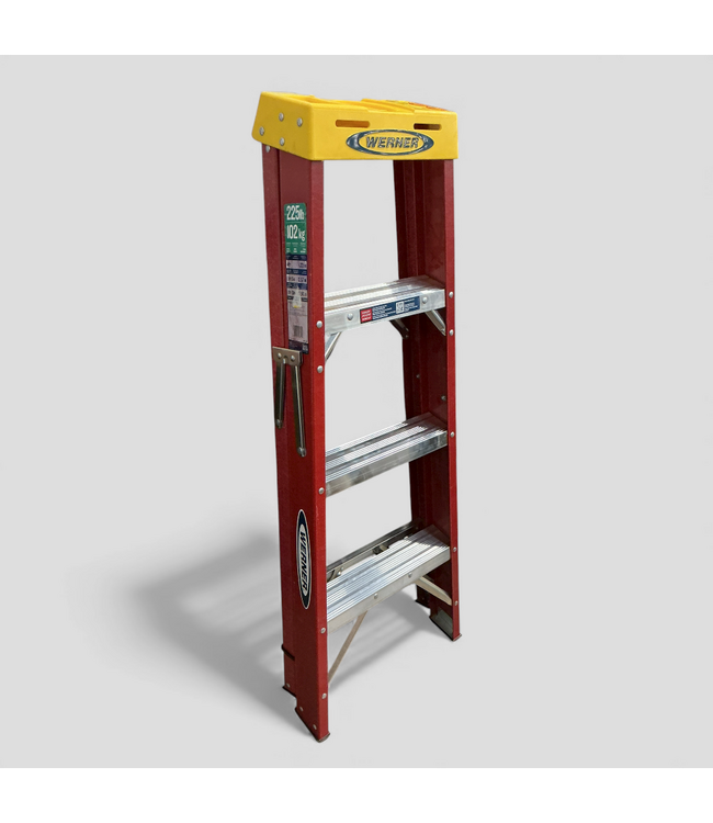 48730 Werner Step Ladder 4' - Bud's Warehouse