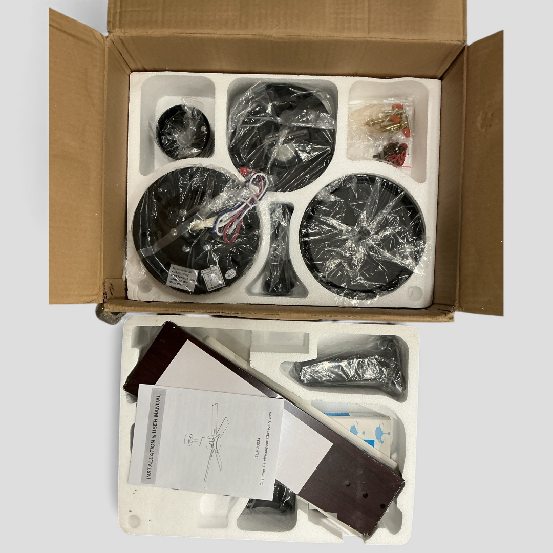 48823 Breezary 42" Color Changing LED Ceiling Fan - Bud's Warehouse