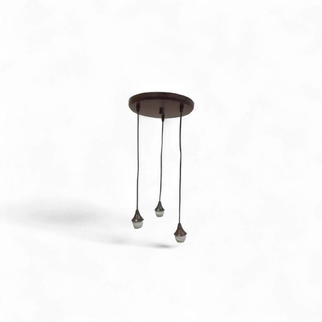 49421 Style Selections 3 -Light Hanging Pendant Light - Bud's Warehouse