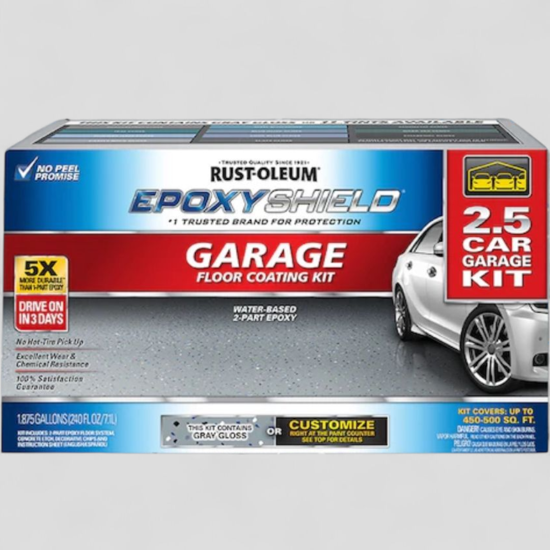 49833 Gray Gloss Garage Floor Coating - Bud's Warehouse