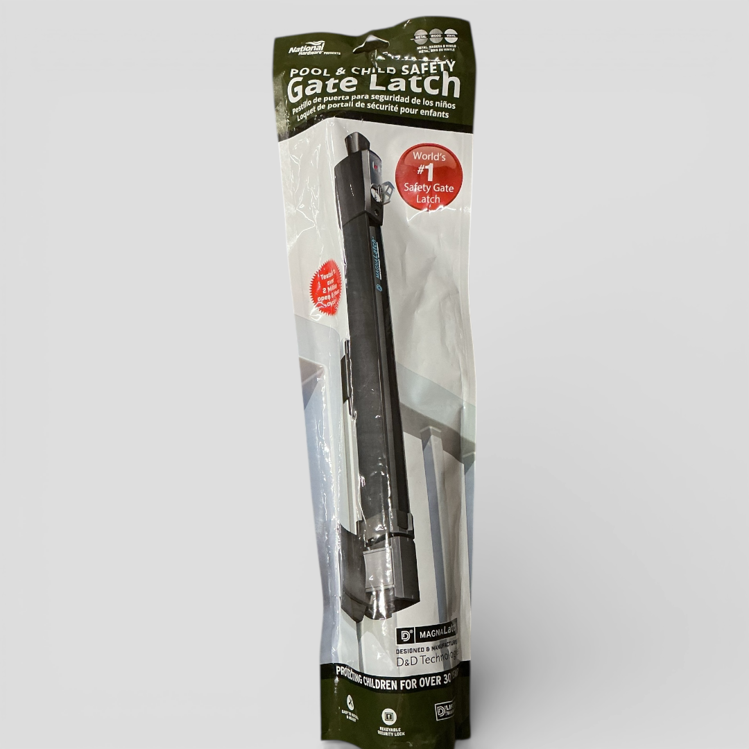 49844 20.5" Black Gate Latch - Bud's Warehouse