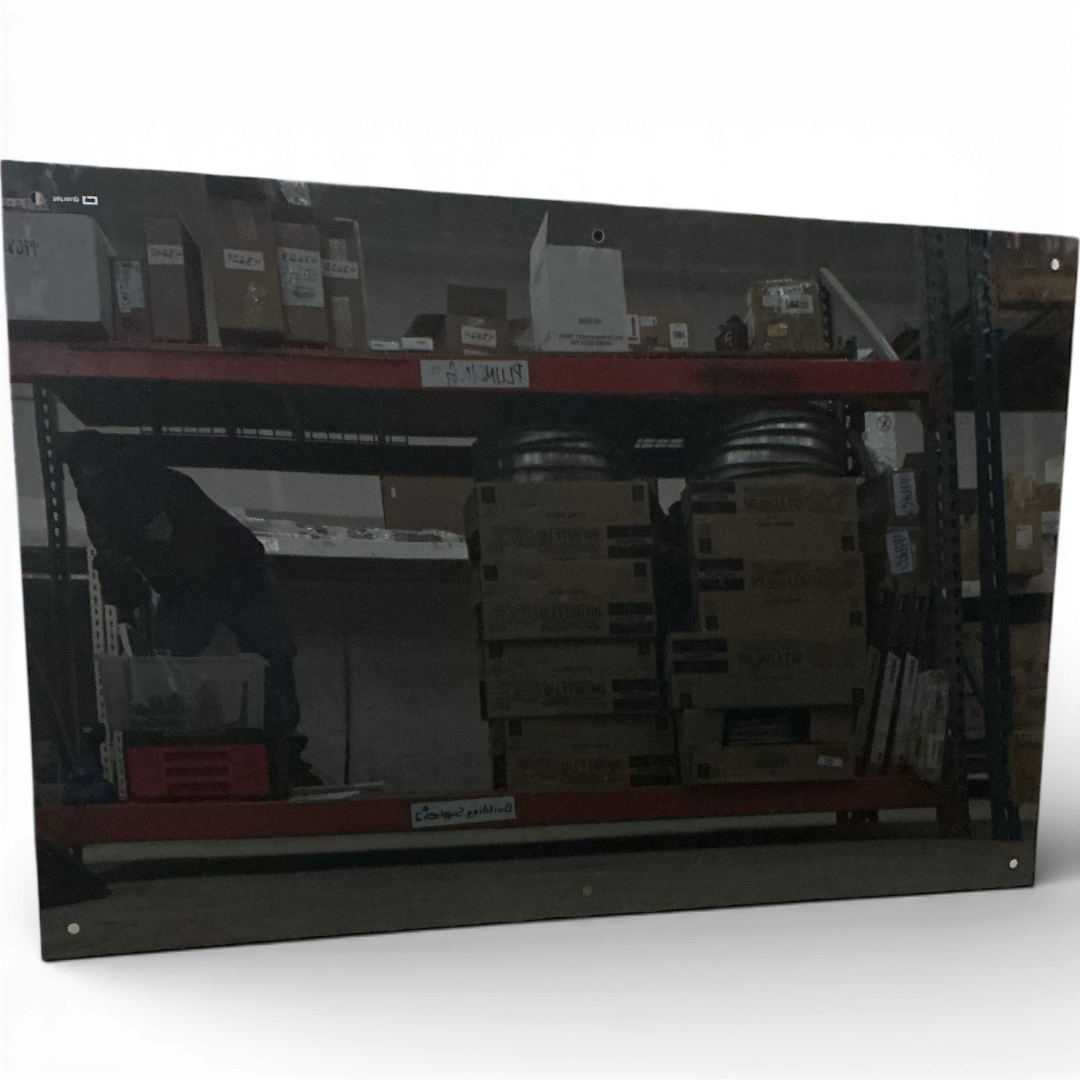 49870 Black Neon Dry Erase Board 72"W - Bud's Warehouse