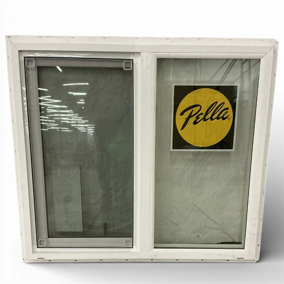 50203 White VInyl Sliding Window 33.5"W x 29.5"H - Bud's Warehouse