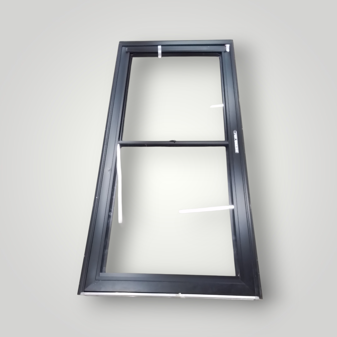 50216 Black Aluminum Storm Door 36-in x 81-in - Bud's Warehouse