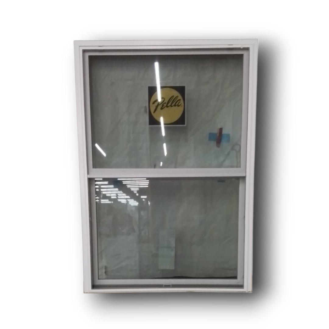 50243 White Vinyl Vertical Sliding Window 41.25"W - Bud's Warehouse