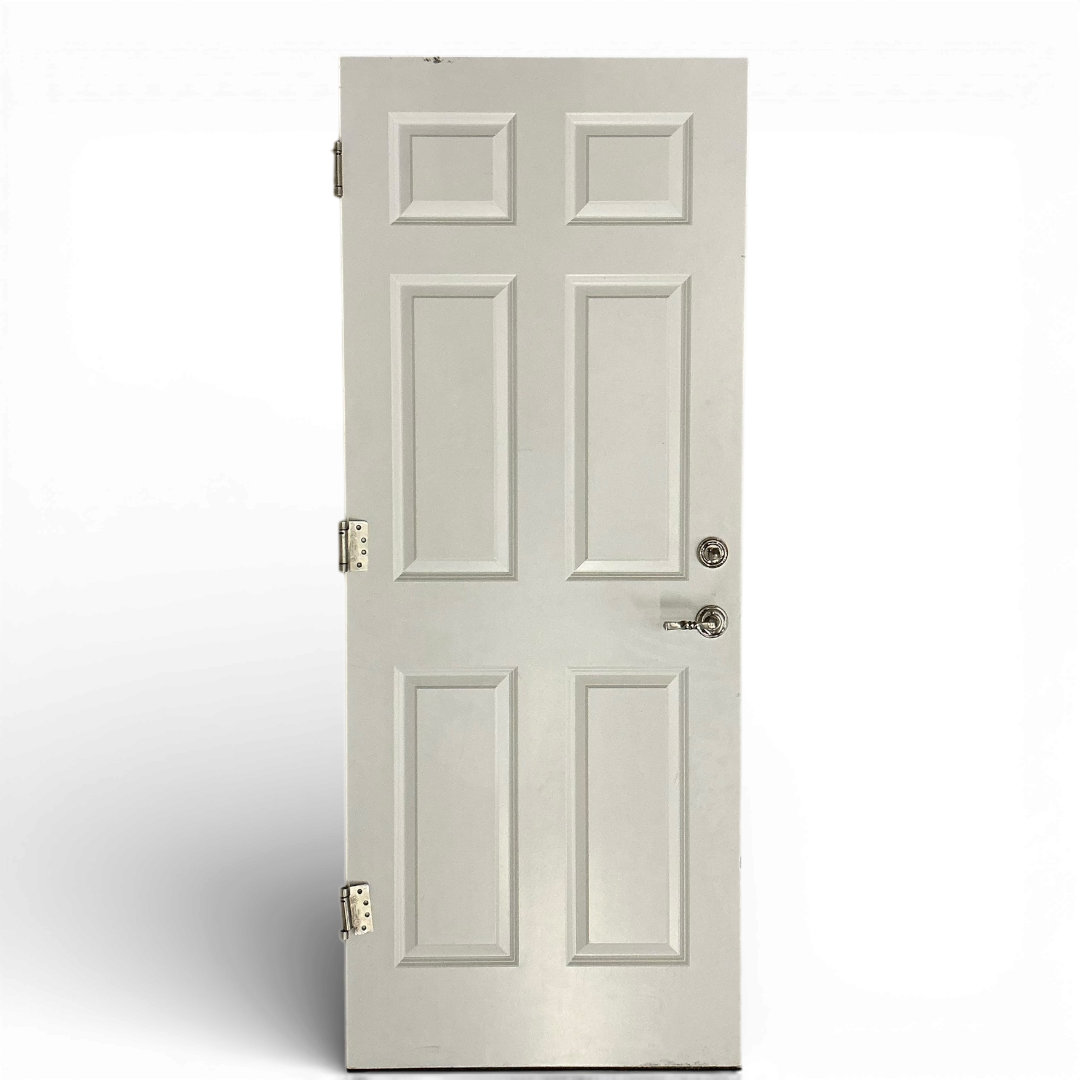 50286 Solid Core 6-Panel Exterior Door 32" x 80" - Bud's Warehouse
