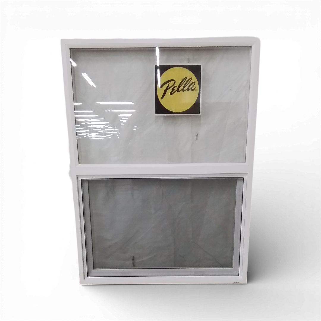 50298 White Vinyl Vertical Sliding Window 35.5"W x 47.5"H - Bud's Warehouse