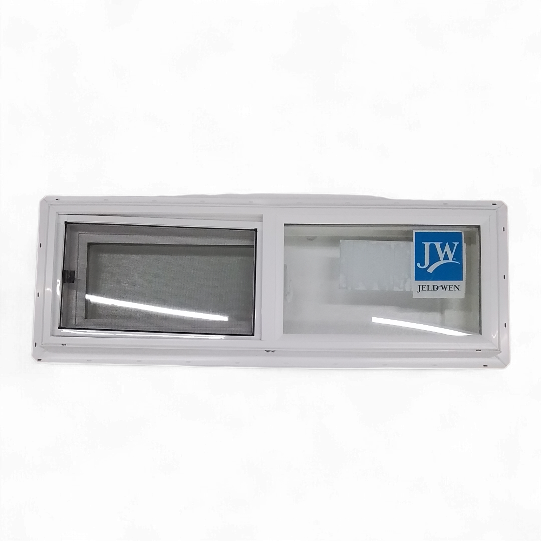 50310 White Vinyl Horizontal Sliding Window 35.5"W - Bud's Warehouse