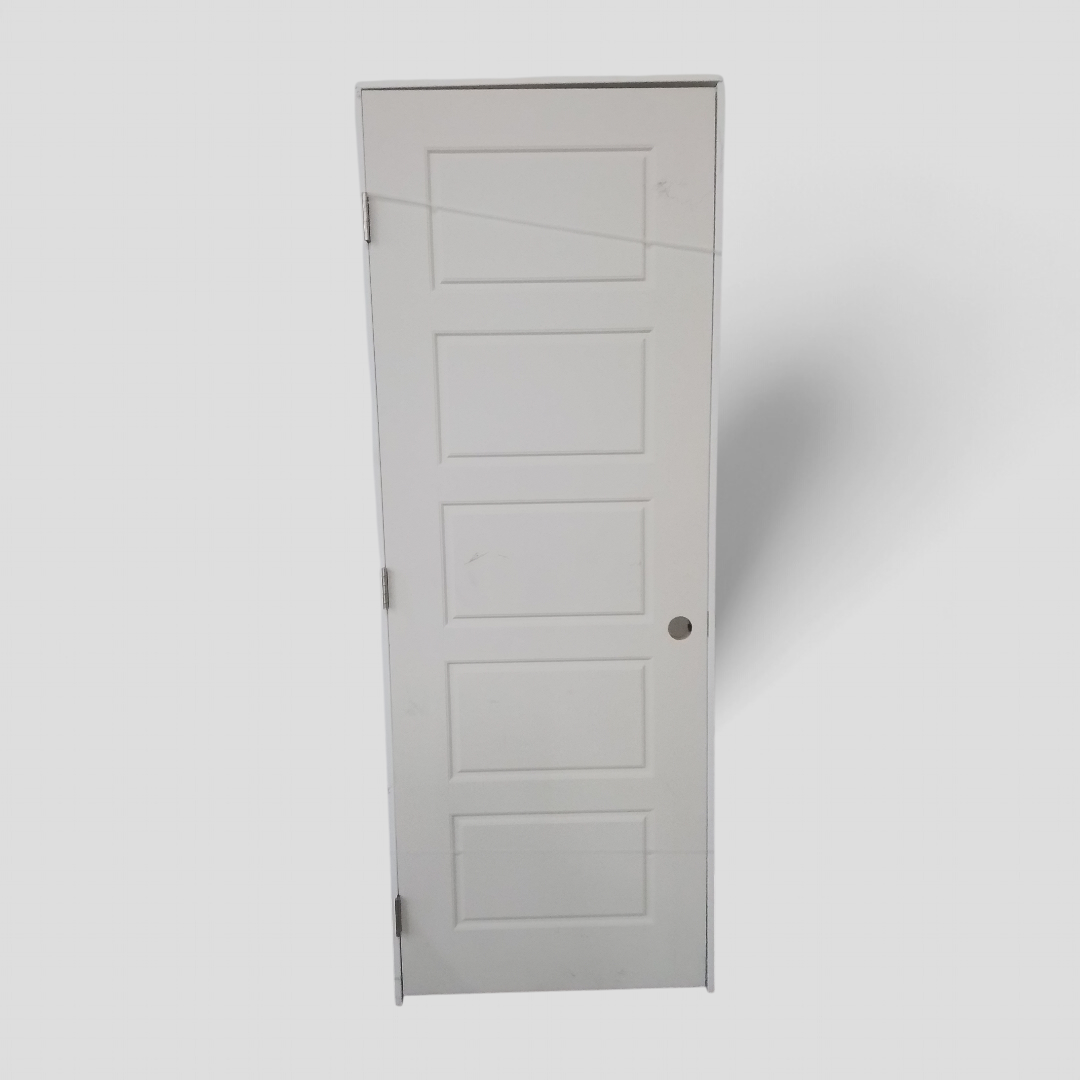 50316 Prehung 5 -Panel Interior Door 28"W x 80"H - Bud's Warehouse