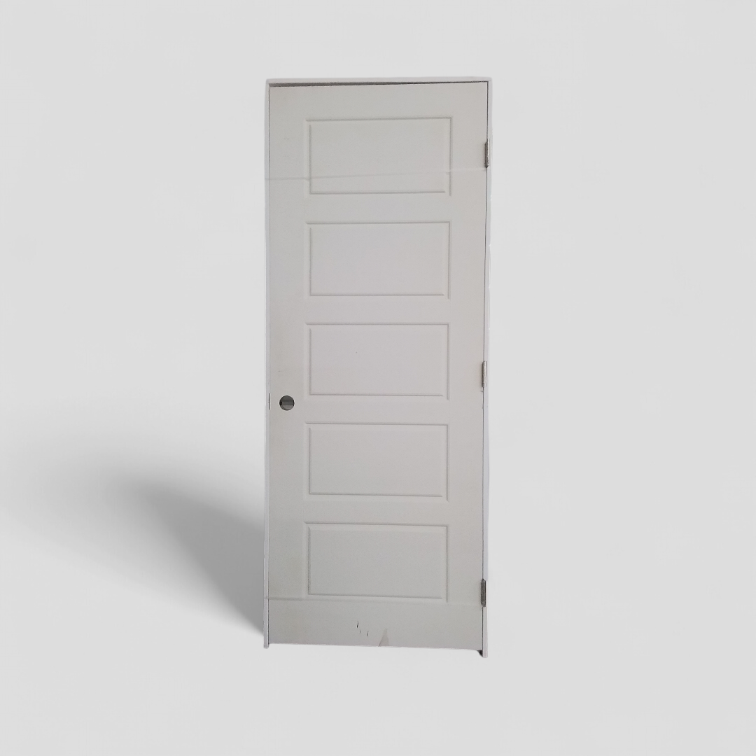 50320 Prehung 5 -Panel Interior Door 30"W x 78"H - Bud's Warehouse