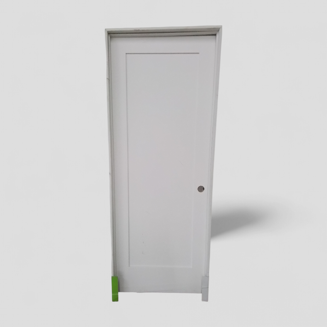 50358 Prehung Single Panel Interior Door 30"W x 80"H - Bud's Warehouse
