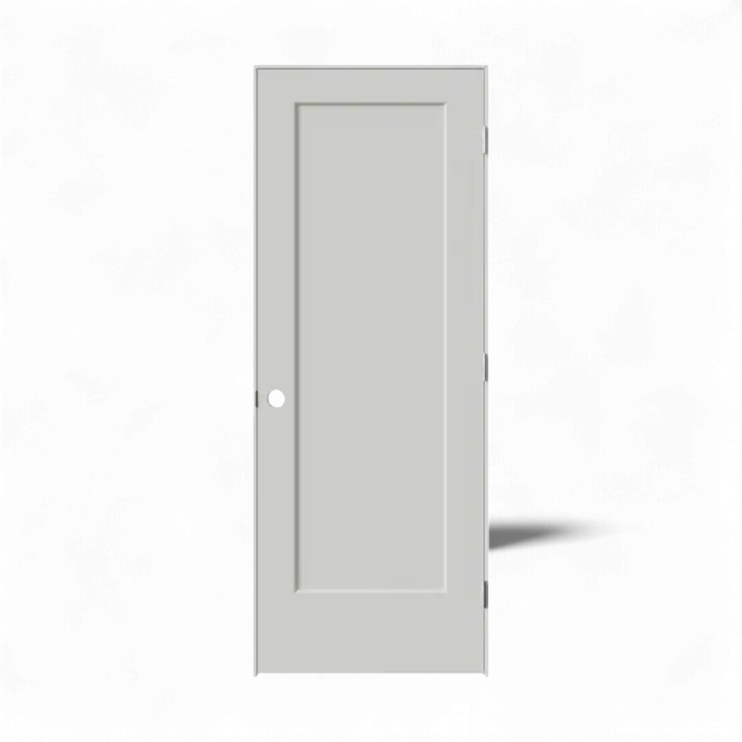50358 Prehung Single Panel Interior Door 30"W x 80"H - Bud's Warehouse