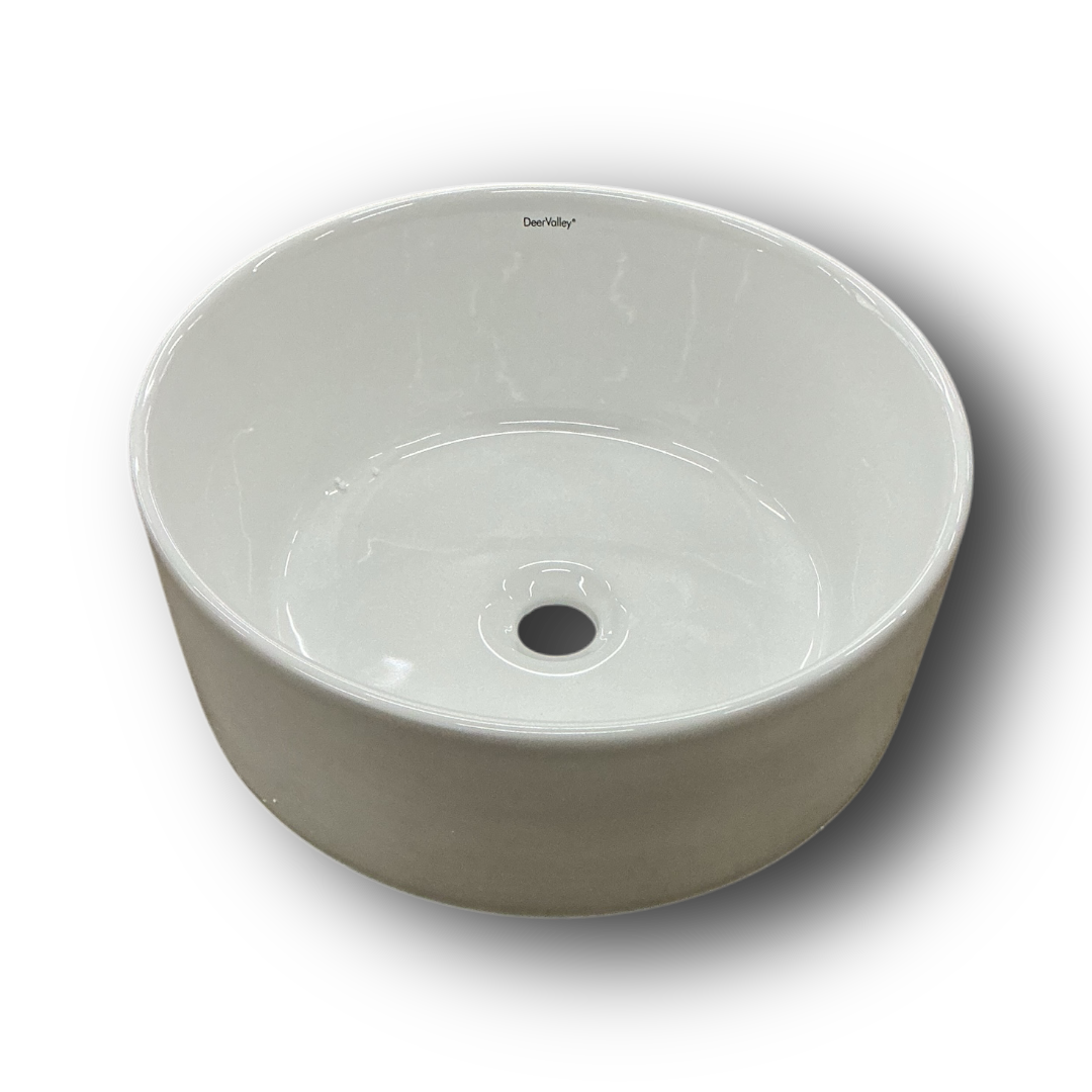 50375 Round Ceramic Vessel Sink 16.14" - Bud's Warehouse