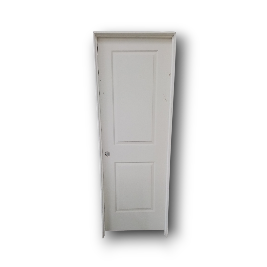 50393 28-in x 80-in Prehung 2-panel Interior Door - Bud's Warehouse