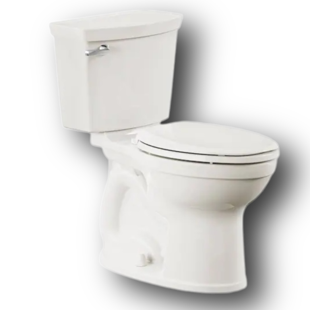 50415 White Elongated 2-pc Toilet - Bud's Warehouse