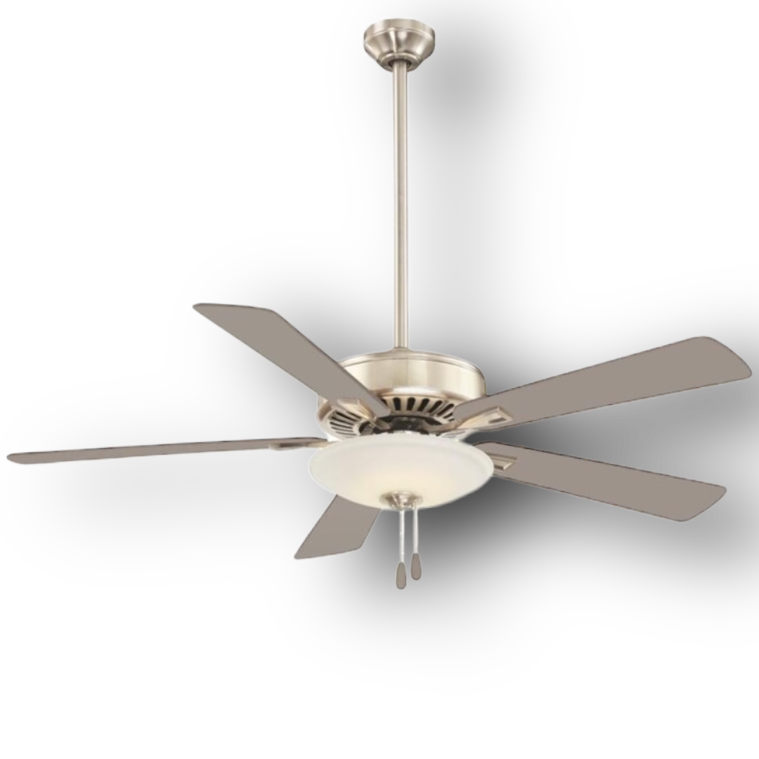 50565 5-Blade Ceiling Fan With LED Light 52" - Bud's Warehouse