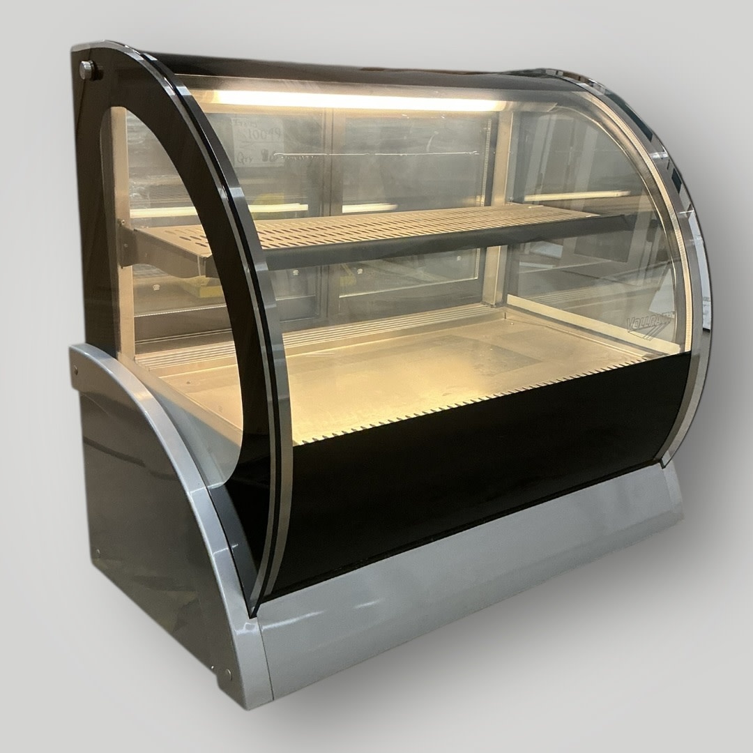 51007 Refrigerated Countertop Curved Glass Display Case 36" - Bud's ...
