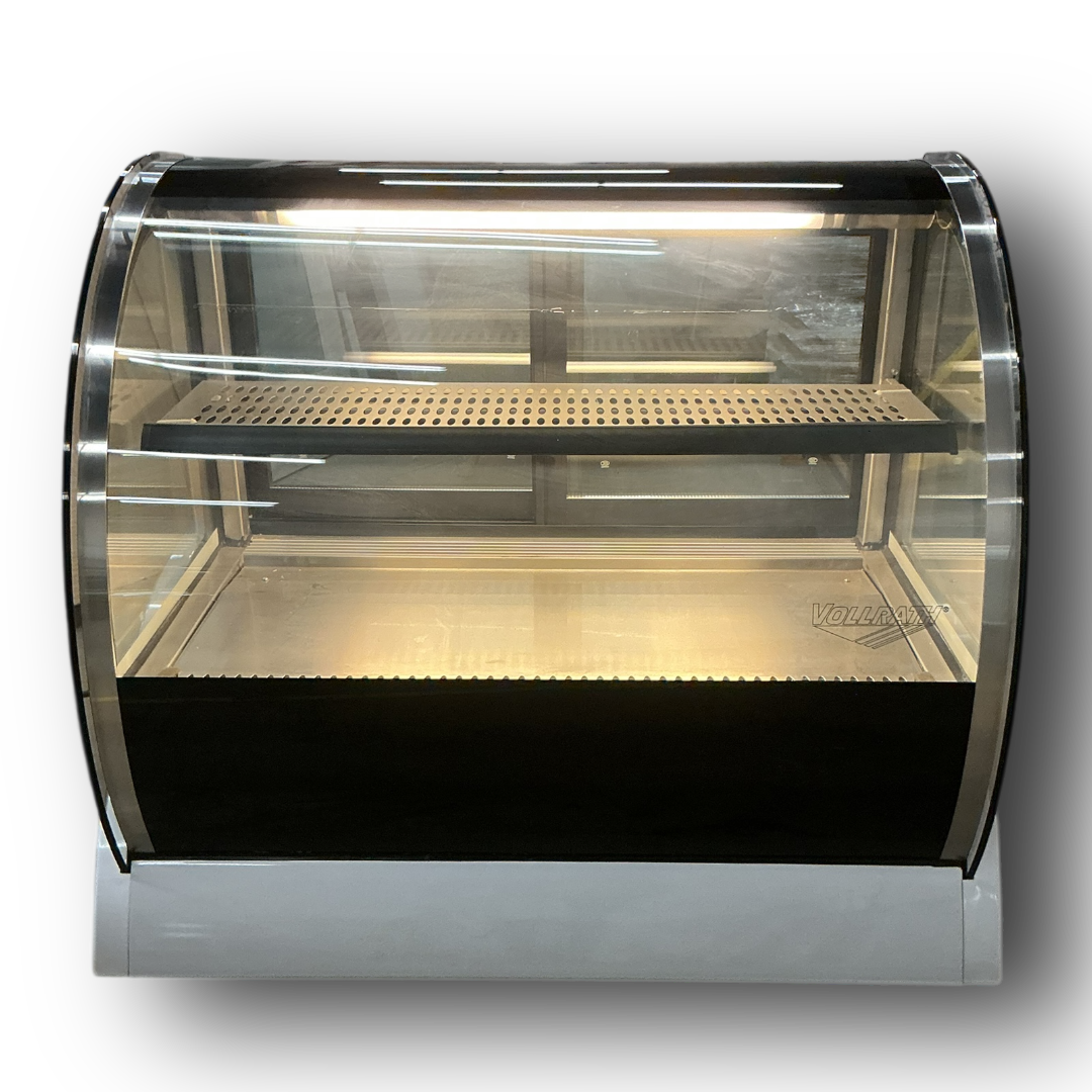 51007 Refrigerated Countertop Curved Glass Display Case 36" - Bud's ...