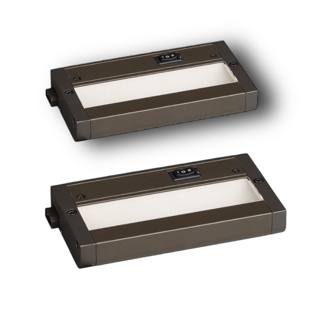 51125 Set of 2 Bronze 4W LED Fixtures 6-inch - Bud's Warehouse