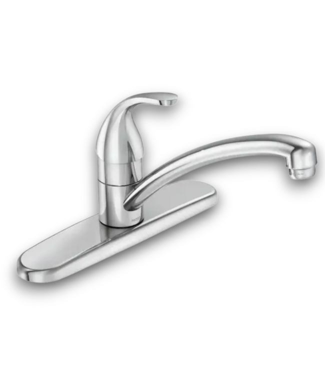 54369 Adler Chrome Single Handle Kitchen Faucet - Buds Warehouse