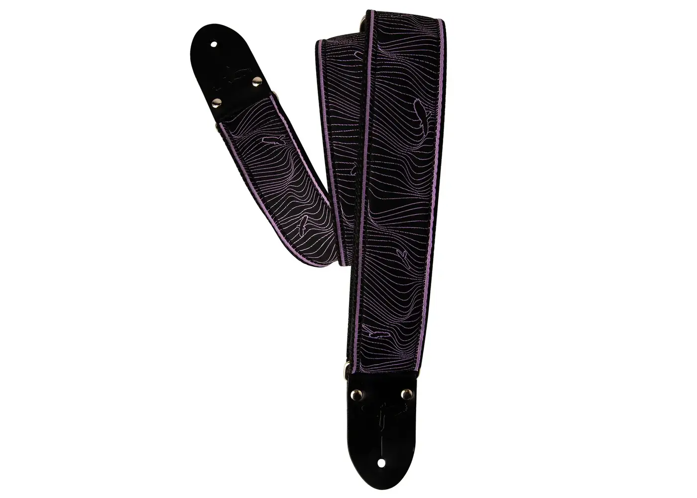 PRS 2" Deluxe Retro Strap, Custom Jacquard, Pulsar Birds - Violet ...