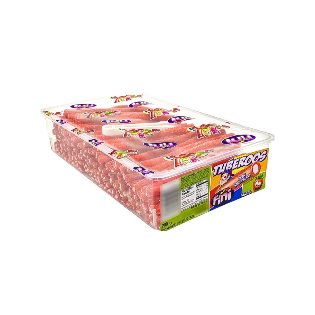 Tuberoos SourStrawberry - Valentina's Party World - Dulceria ...