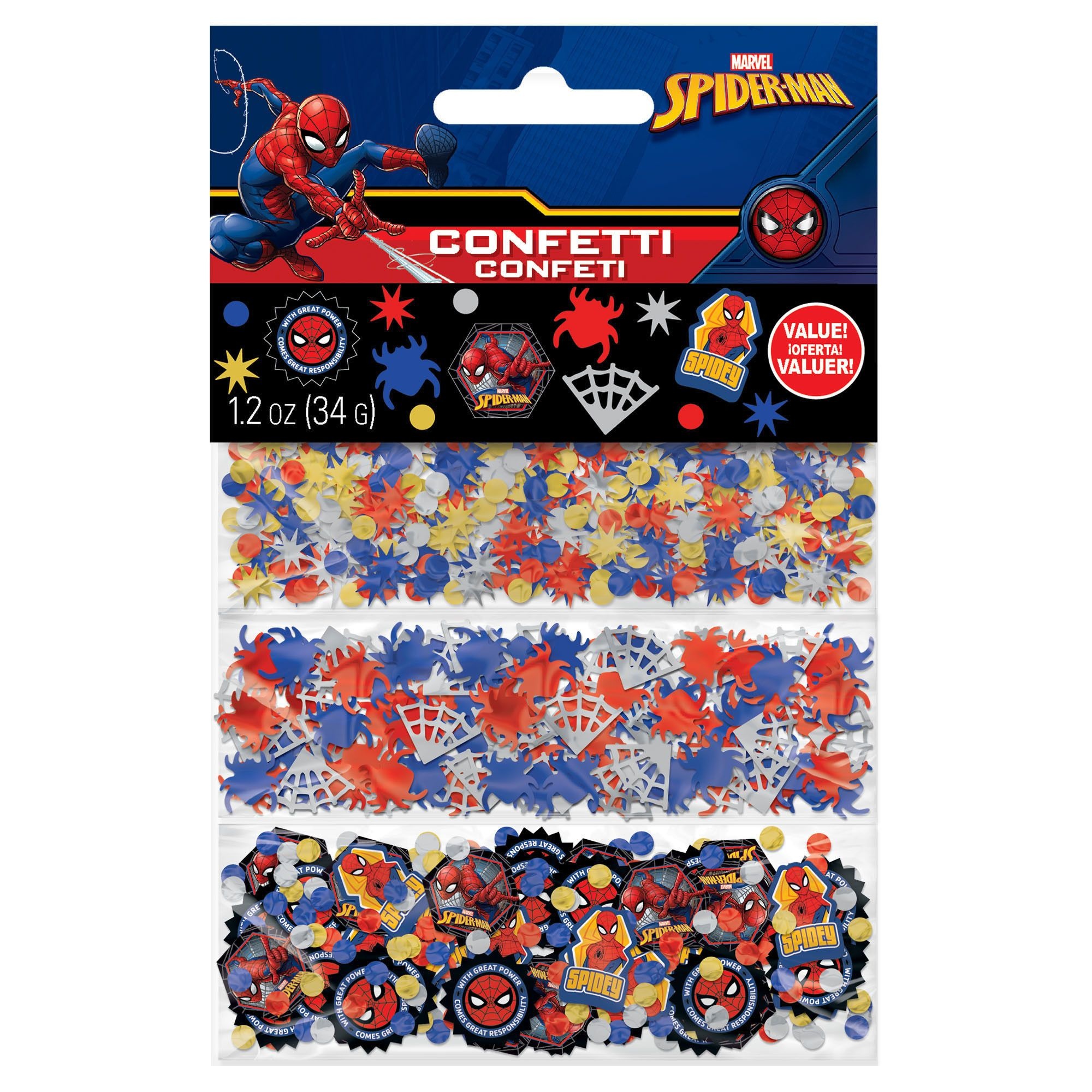 Spider-Man Confetti - Valentina's Party World - Dulceria Importaciones ...
