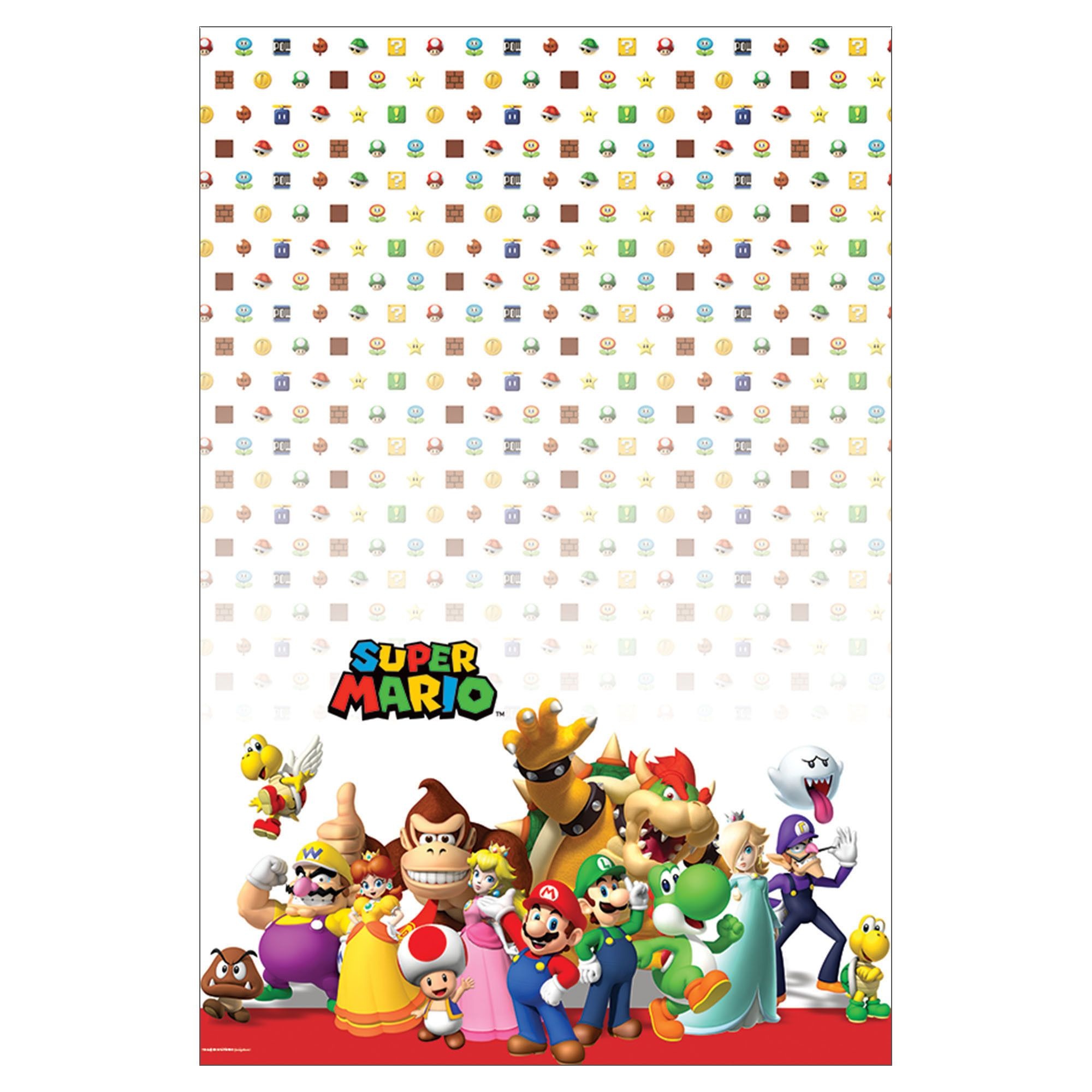 Super Mario Table Cover - Valentina's Party World - Dulceria ...