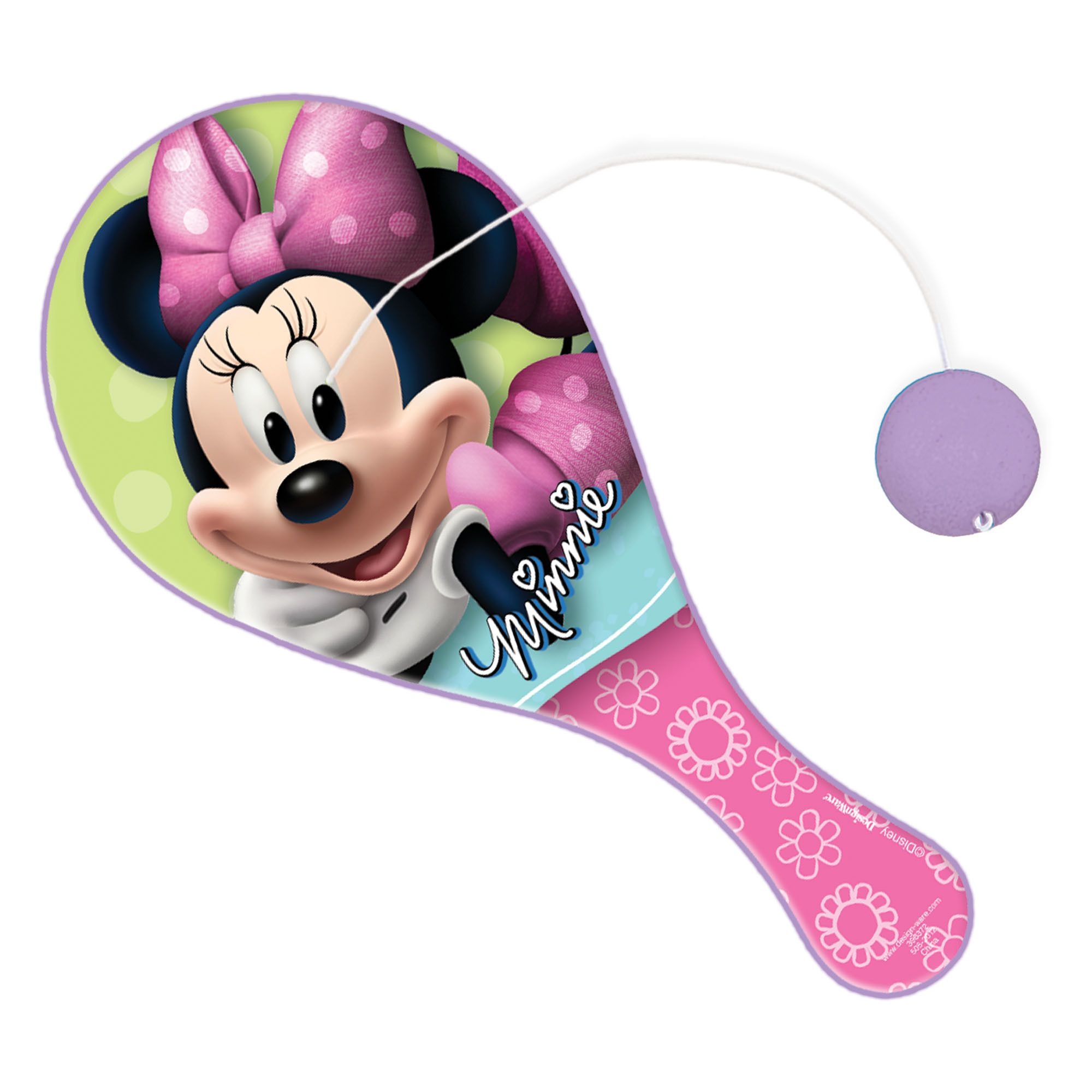 Minnie Mouse Paddle Ball - Valentina's Party World - Dulceria ...