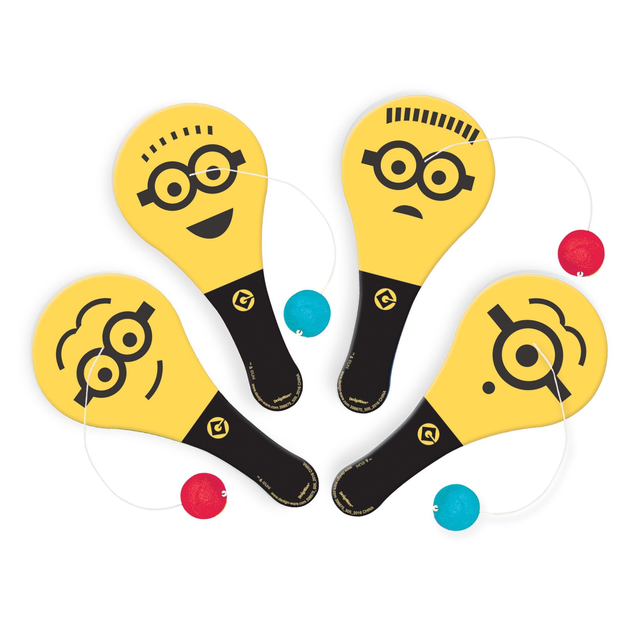 Despicable Me Paddle Balls - Valentina's Party World - Dulceria ...