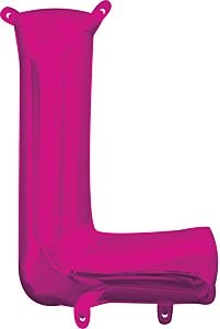 32" Letter L Pink - Valentina's Party World - Dulceria Importaciones ...