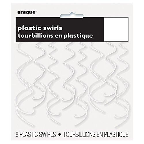 White Plastic Swirls - Valentina's Party World - Dulceria Importaciones ...