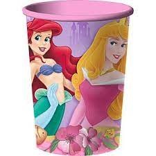 Disney Princess Plastic Cup - Valentina's Party World - Dulceria ...