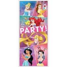 Disney Princess Party Door Poster - Valentina's Party World - Dulceria ...